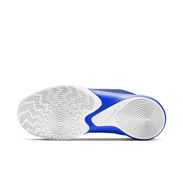 Nike Precision 4 Low Top Basketball Sneakers - White/blue