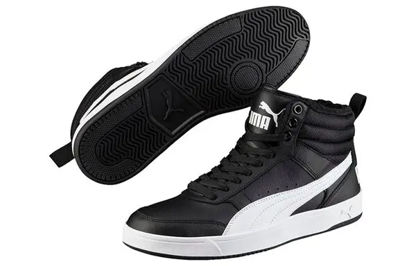 PUMA Rebound Street V2 Fur High-top Sneakers