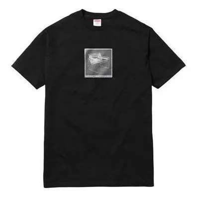 Supreme Ss18 Chair Tee Printing Short Sleeve