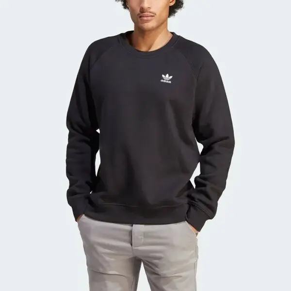 Adidas Originals Trefoil Essentials Crewneck - Black