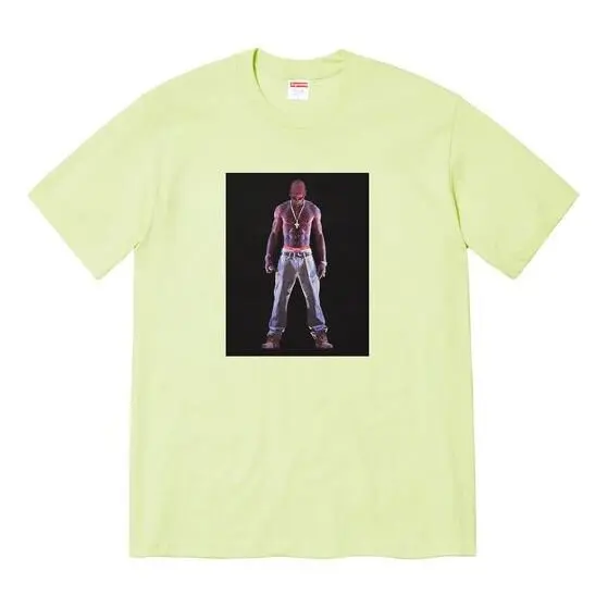 Supreme Ss20 Week 1 Tupac Hologram Tee - Peppermint Green