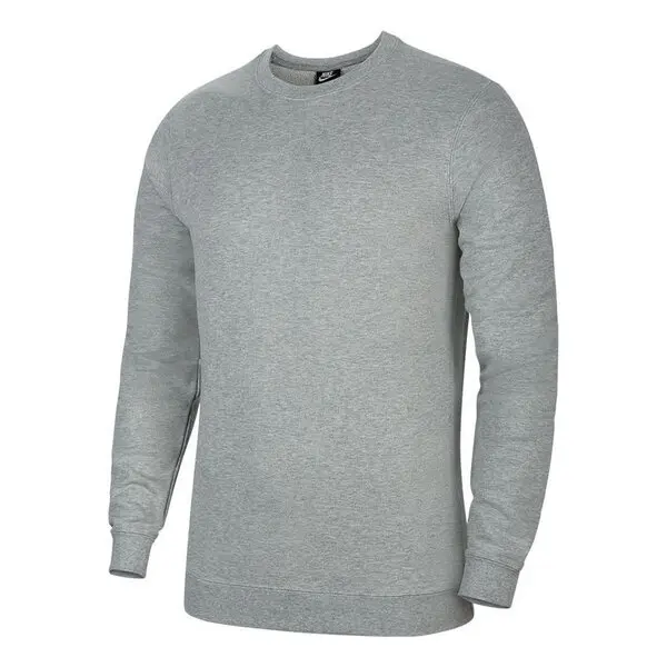 Nike French Terry Long Sleeve Sweatshirt 'grey - Gray