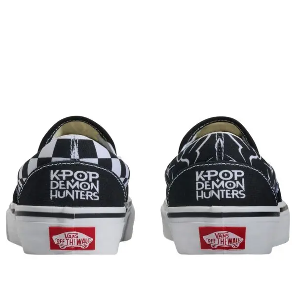 VANS X Kpop Demon Hunters Classic Slip-on Sneakers - Black/multicolor