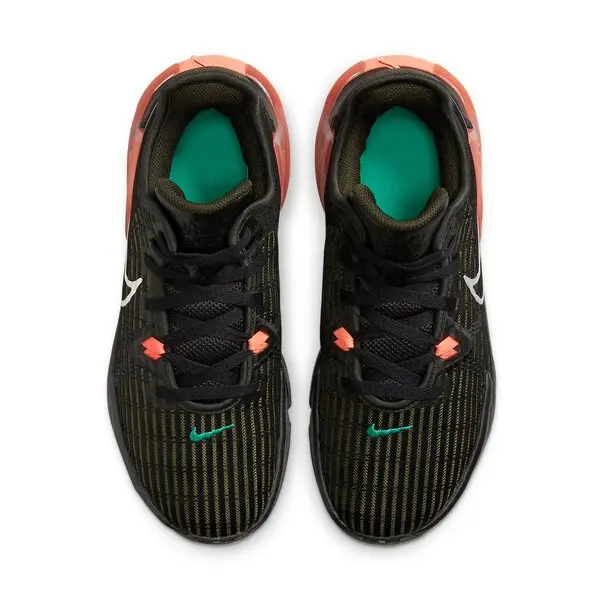 Nike Lebron Witness 6 High-top Sneakers - Black/orange