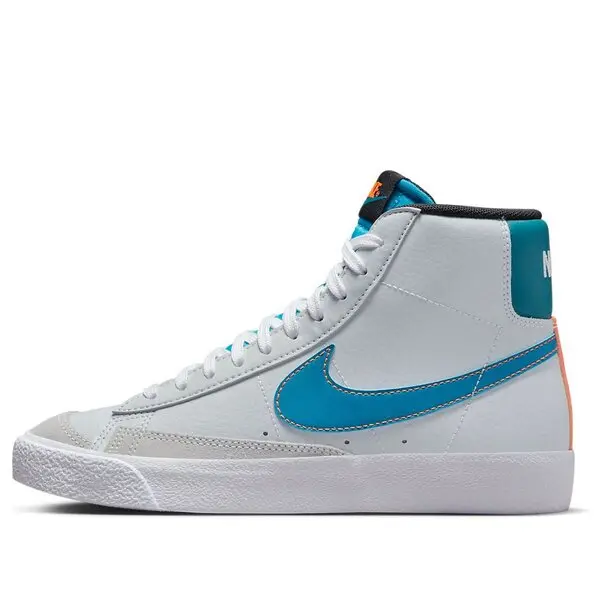 Nike Blazer Mid '77 High Top Sneakers - Gray/blue