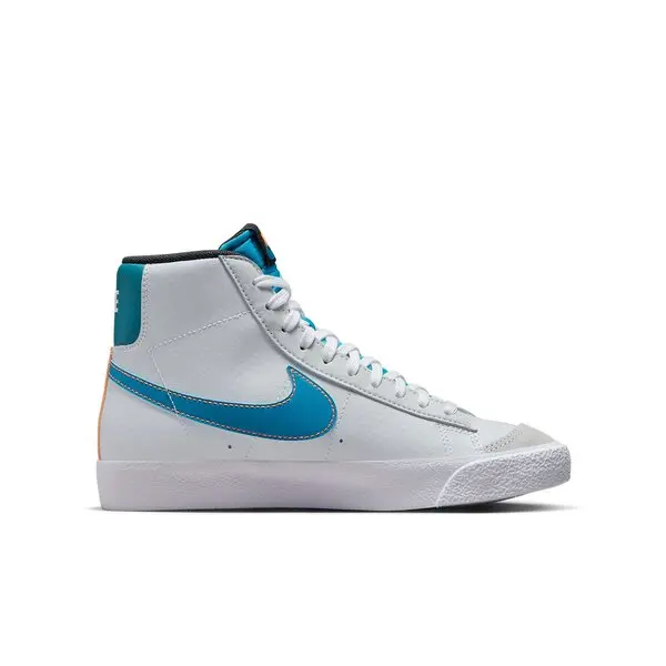 Nike Blazer Mid '77 High Top Sneakers - Gray/blue