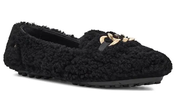 UGG Slip-on Loafers With Chain Detailing