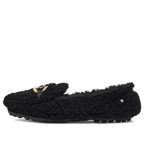 UGG Slip-on Loafers With Chain Detailing - Black