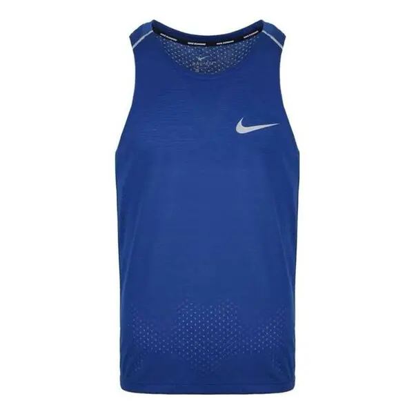 Nike Knit Sleeveless Vest - Blue