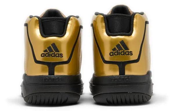Adidas Pro Model 2g High Top Sneakers - Black/gold