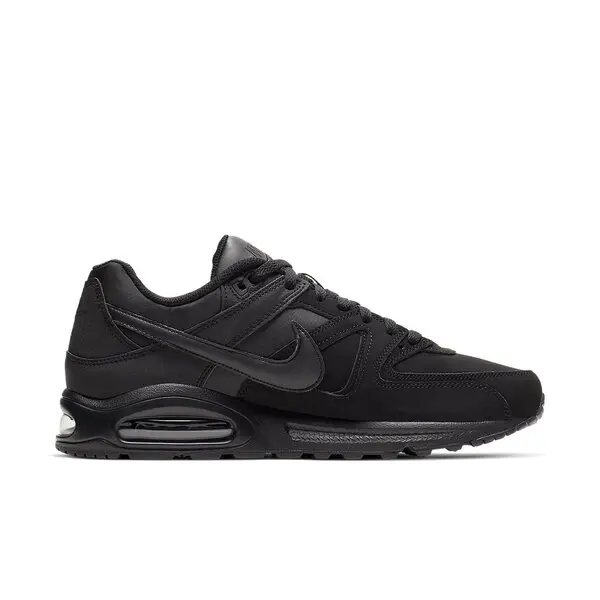 Nike Max Command Leather Sneakers - Black