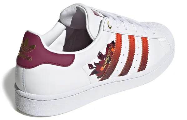 Adidas Her Studio London X Superstar 'autumn Floral' Sneakers