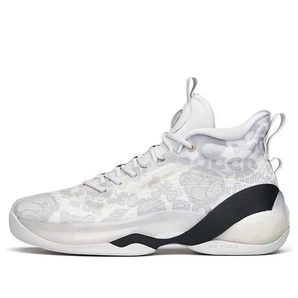 ANTA Kt7 Rocco Basketball Sneakers - White/black