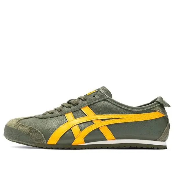Onitsuka Tiger Mexico 66 "olive Yellow" Sneakers - Green