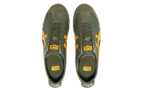 Onitsuka Tiger Mexico 66 "olive Yellow" Sneakers - Green