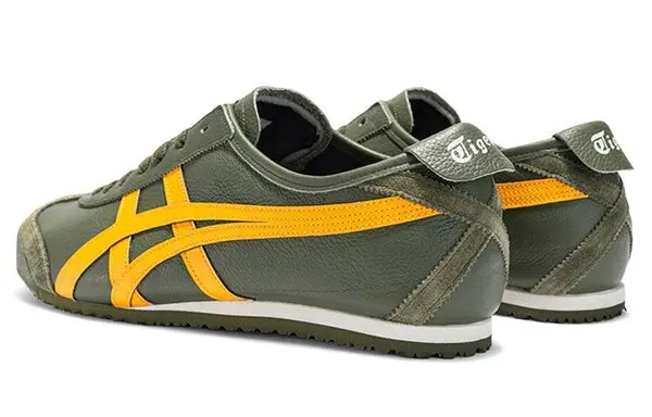 Onitsuka Tiger Mexico 66 "olive Yellow" Sneakers - Green
