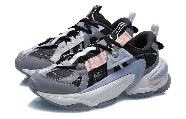 LI-NING Nebula M1 Sneakers - Black/grey/purple