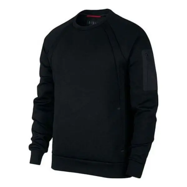 JORDAN Alphabet Pattern" Long Sleeve Crewneck