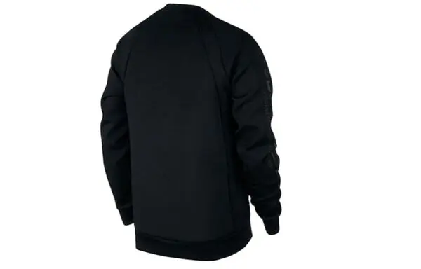 JORDAN Alphabet Pattern" Long Sleeve Crewneck