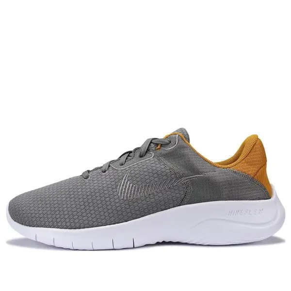 Nike Flex Experience Run Extra Wide Athletic Sneakers - Grey/gold