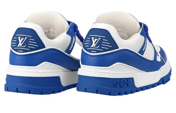 LOUIS VUITTON Trainer Maxi Sneakers - White/blue/orange