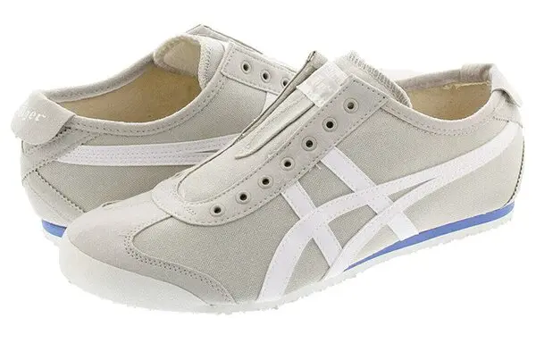 Onitsuka Tiger Mexico 66 Slip-on Sneakers - Grey/blue/white