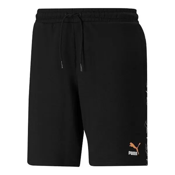 PUMA Logo Shorts - Black