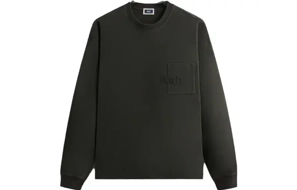 Kith Long-sleeve Quinn Tee 'monarch - Black