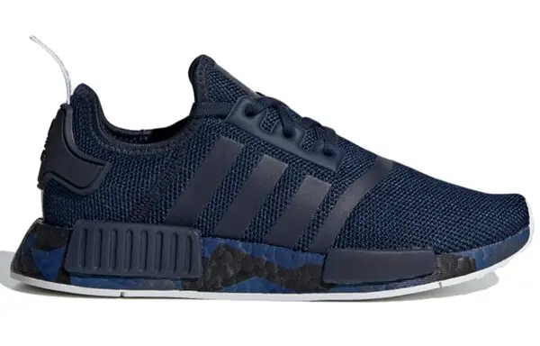 Adidas Nmd_r1 J Camo Sole Sneakers - Blue