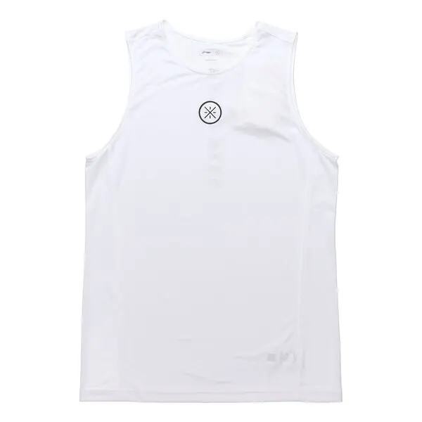 LI-NING Way Of Wade Graphic Tank - White/black