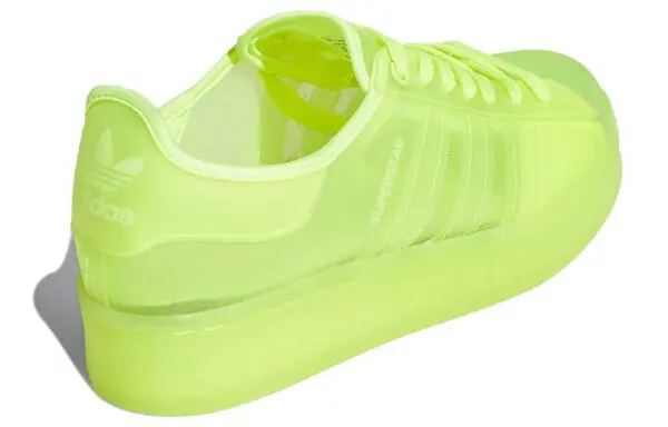 Adidas Superstar Jelly 'solar Sneakers - Yellow