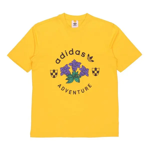 Adidas Originals Adventure T-shirt - Yellow