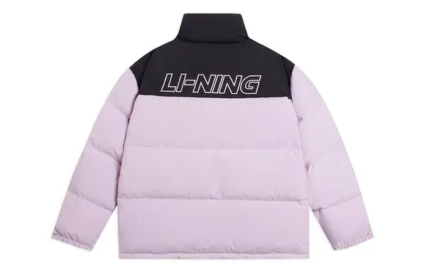 LI-NING Graphic Color Block Down Jacket