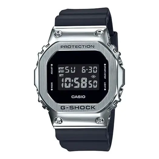 Casio G-shock Gm-5600-1prd Digital Watch - Silver