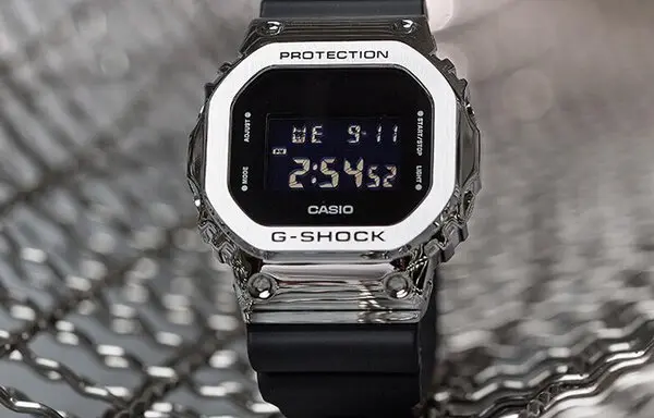 Casio G-shock Gm-5600-1prd Digital Watch