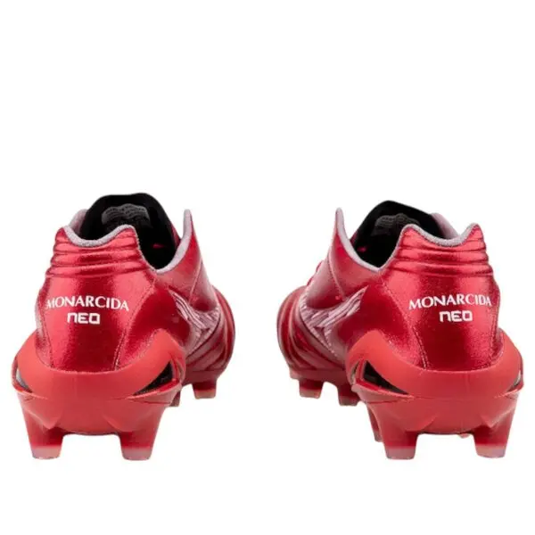 Mizuno Monarcida Neo 3 Elite Football Cleats - Ruby Red/white