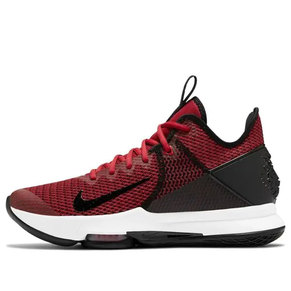 Nike Lebron Witness Iv Ep High Top Sneakers - Red/black