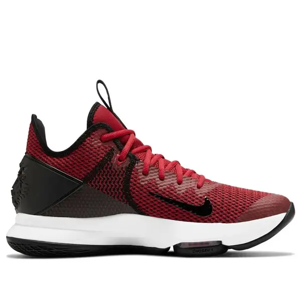 Nike Lebron Witness Iv Ep High Top Sneakers - Red/black
