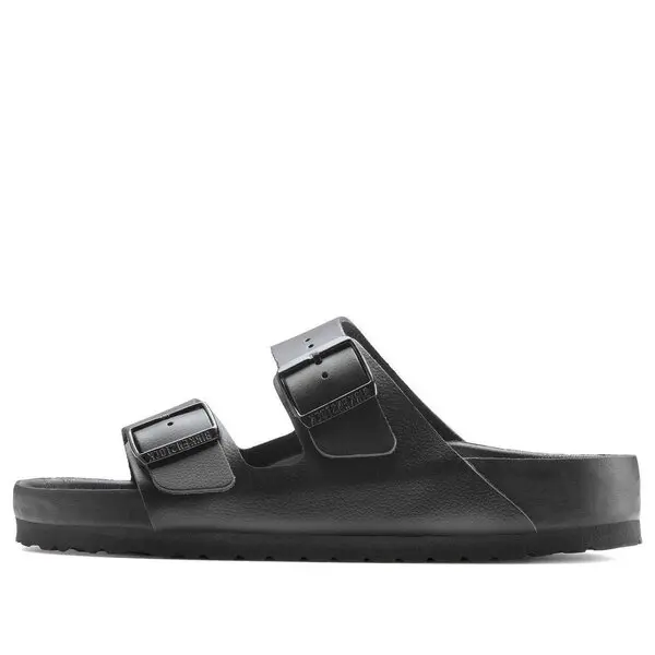 BIRKENSTOCK Arizona Leather Sandals - Black