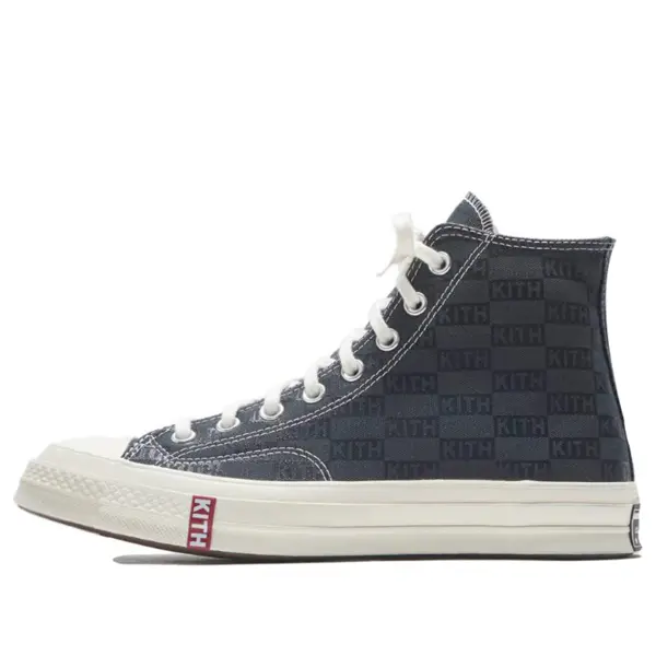 CONVERSE Chuck Taylor All Star X Kith High Top Sneakers - Black/red