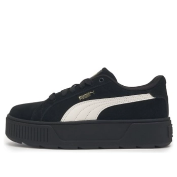 PUMA Karmen Suede Platform Sneakers - Black