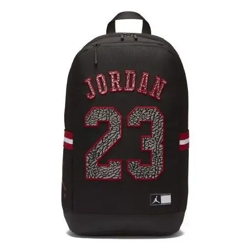 JORDAN Jersey 23 Backpack - Black/red/grey