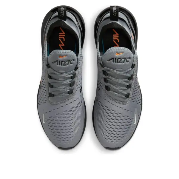 Nike Max 270 Multi-swoosh Sneakers - Smoke Grey Mandarin