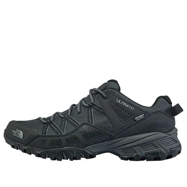 The North Face Ultra 111 Waterproof Trail Hiking Shoes - Black