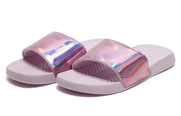 PUMA Popcat Chrome Slides - Lavender