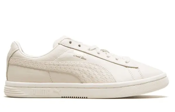PUMA Court Star Fs Premium Sneakers - White/grey