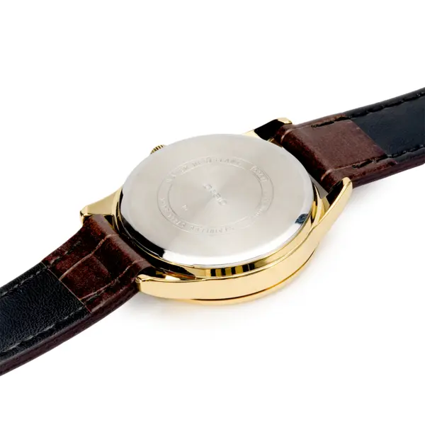 Casio Quartz Leather Watch