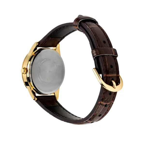 Casio Quartz Leather Watch