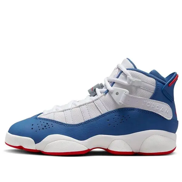 JORDAN 6 Rings High-top Sneakers - White/university Red/light Steel Grey