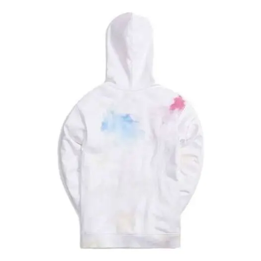 Kith Tie Dye Williams Iii Hoodie - White/red
